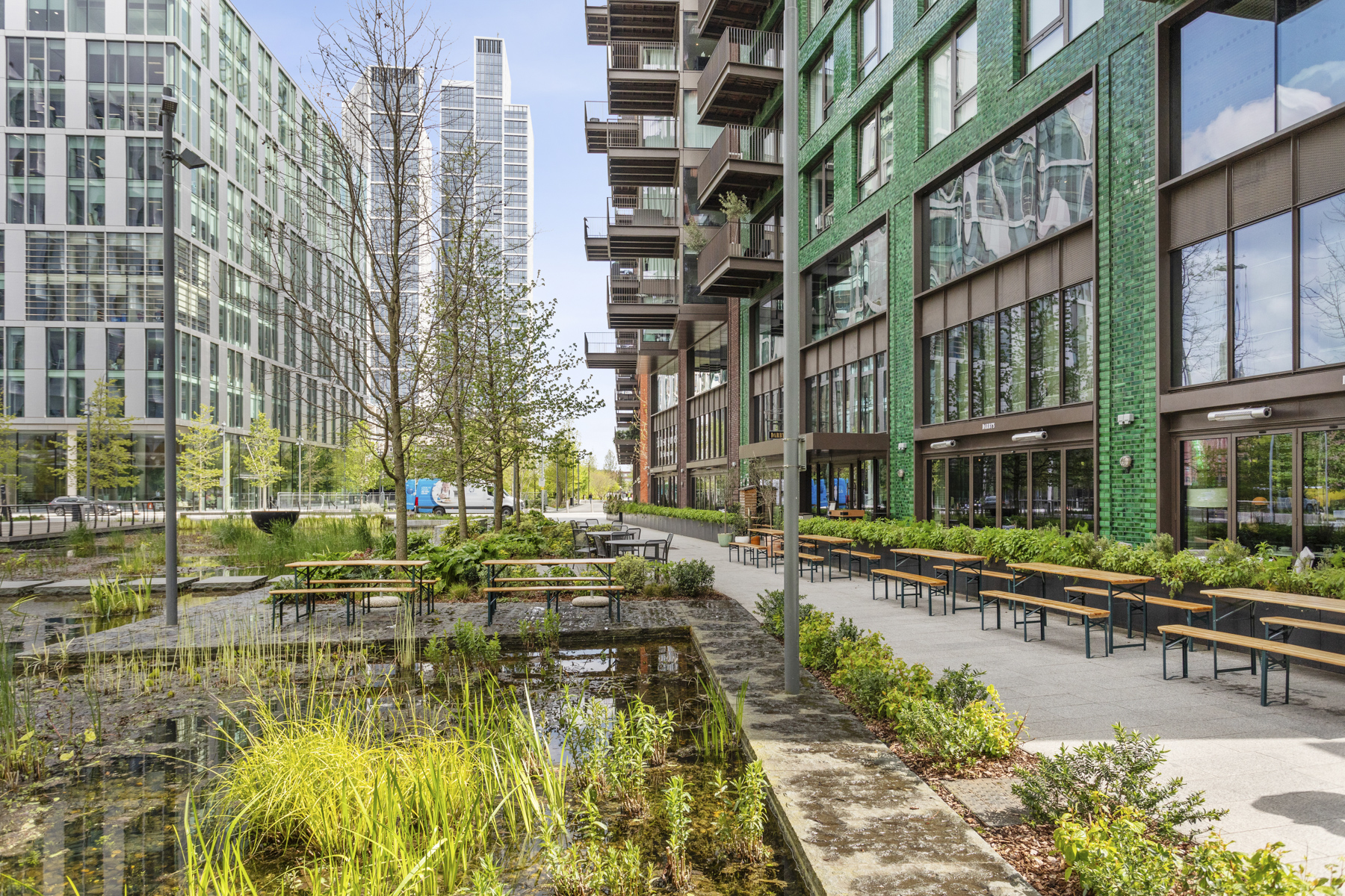 Embassy Gardens development, Nine Elms, London SW11