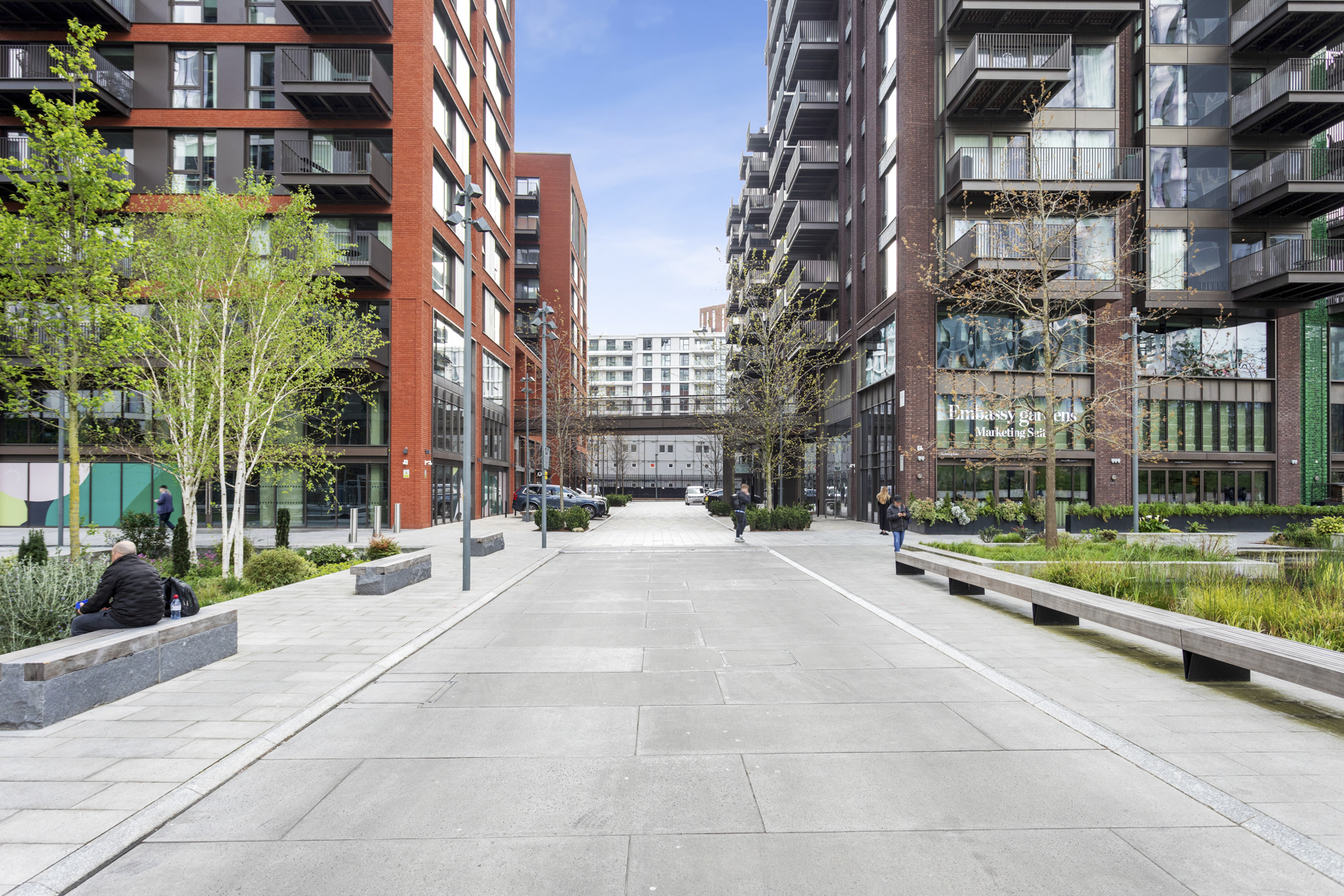 Embassy Gardens development, Nine Elms, London SW11