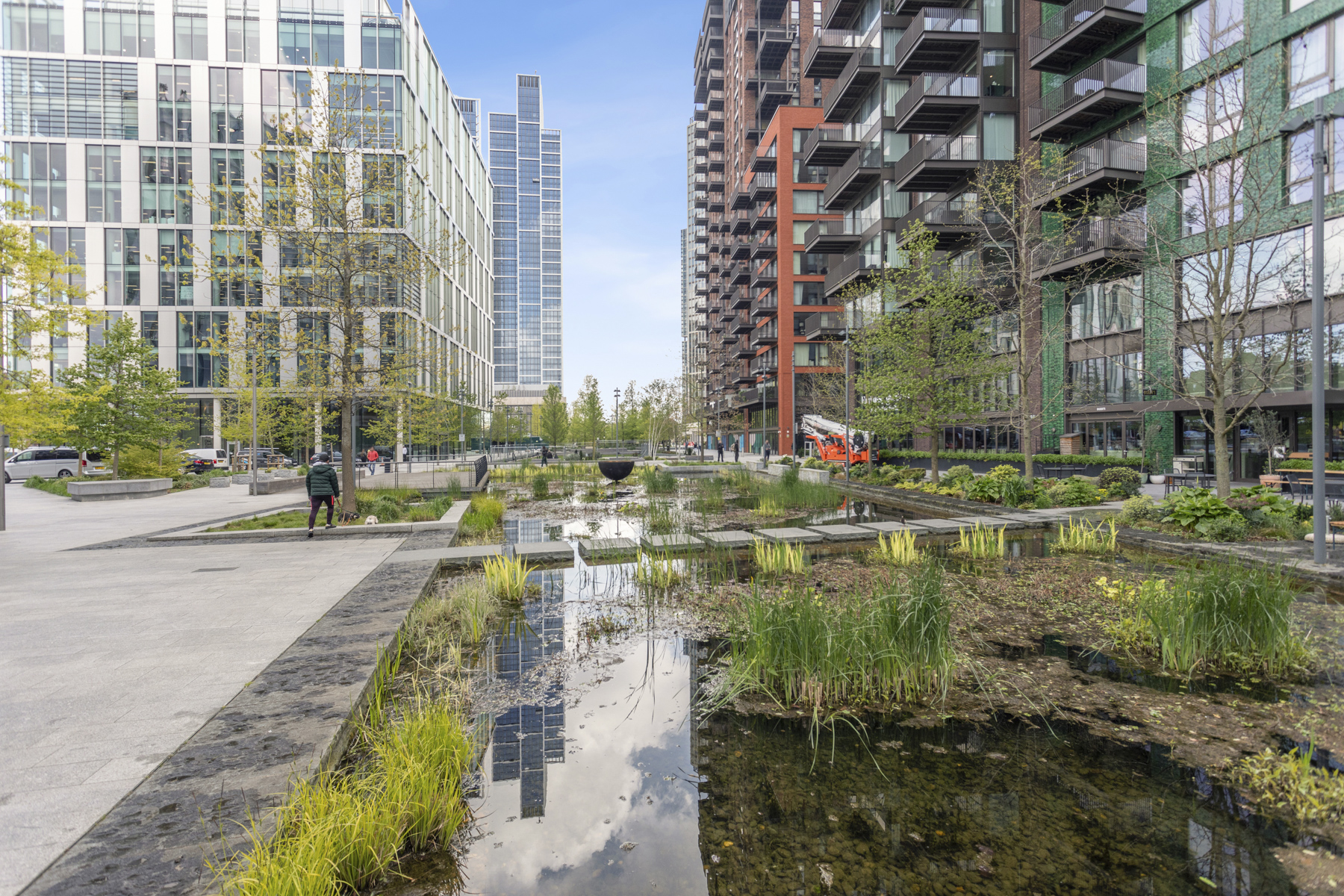Embassy Gardens development, Nine Elms, London SW11